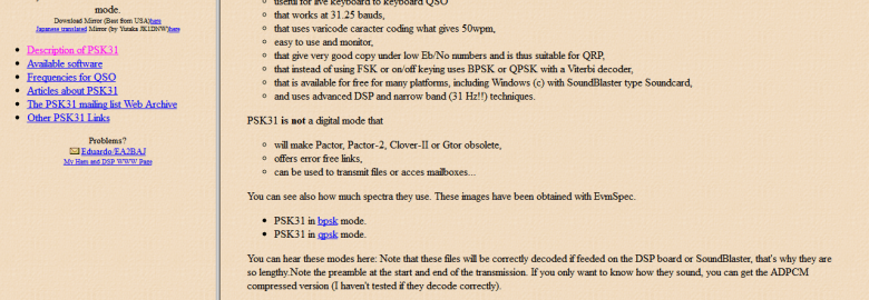 PSK31 Software - Ham Radio Stop Amateur Radio Directory