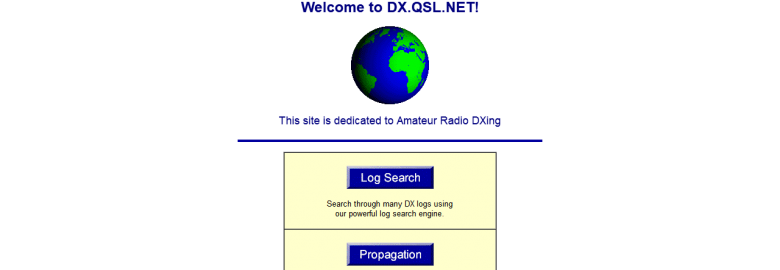 DX.QSL.Net - Ham Radio Stop Amateur Radio Directory