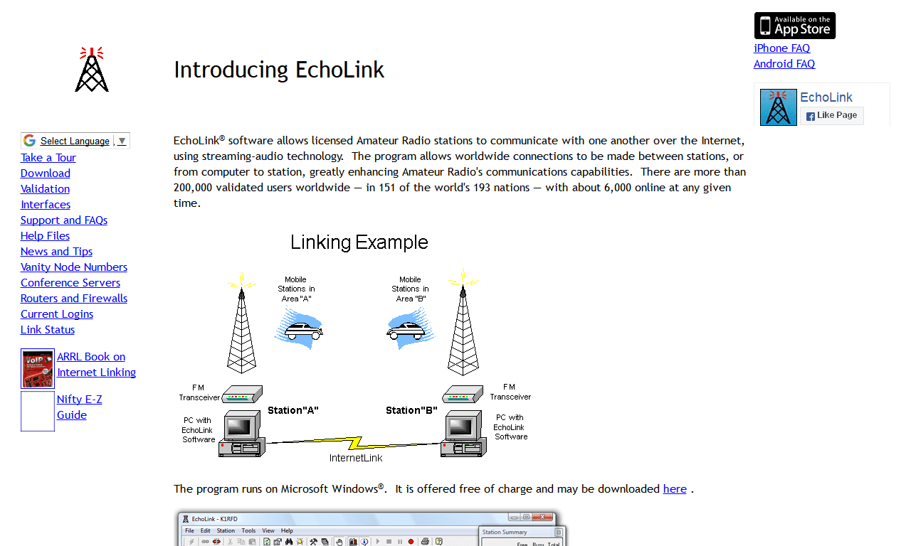 EchoLink - Ham Radio Stop Amateur Radio Directory