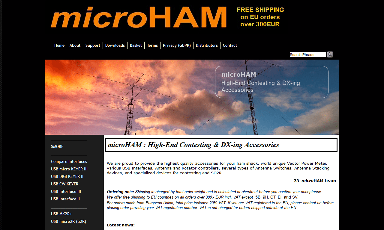 microHAM - Ham Radio Stop Amateur Radio Directory