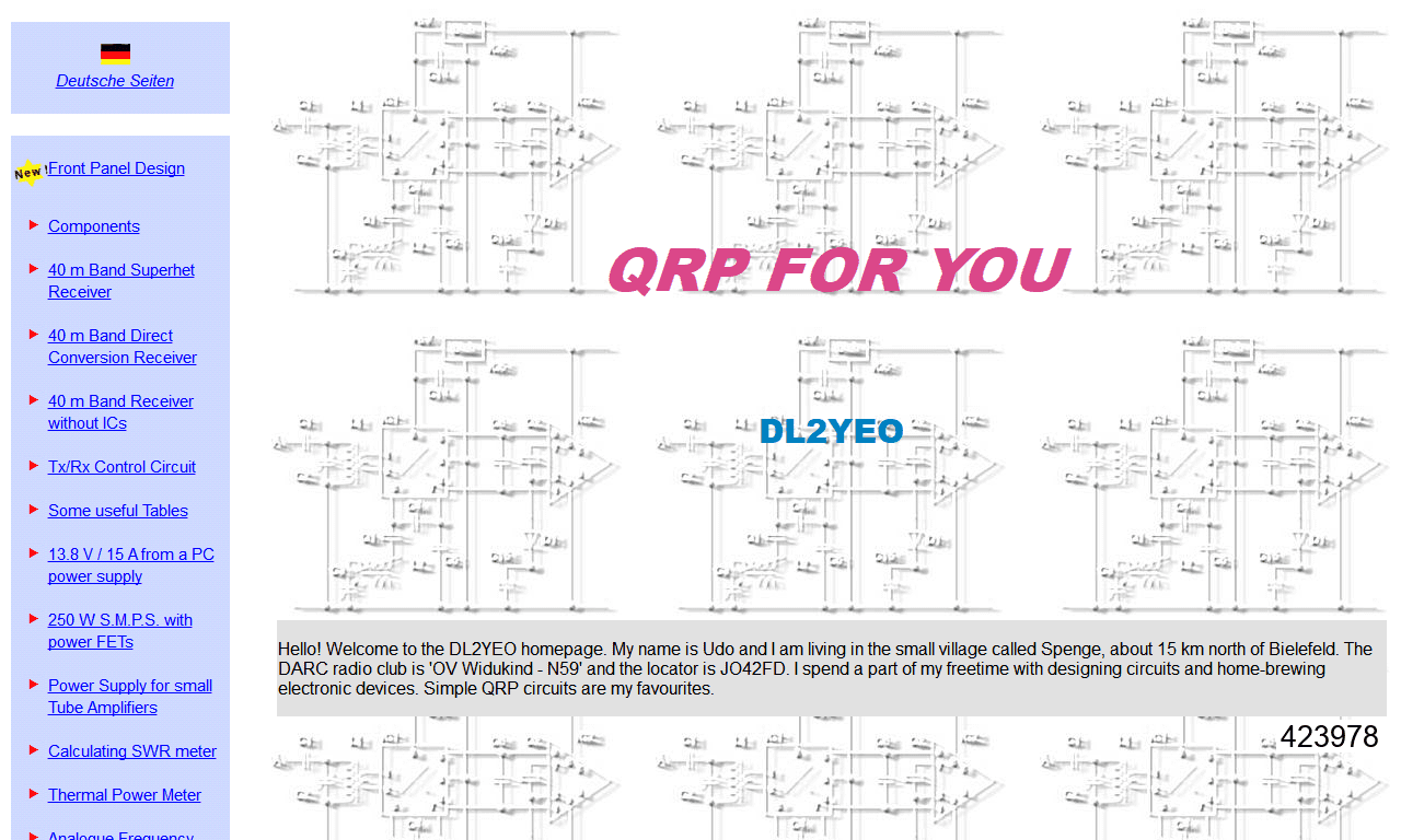 QRP and Homebrew by DL2YEO - Ham Radio Stop Amateur Radio Directory