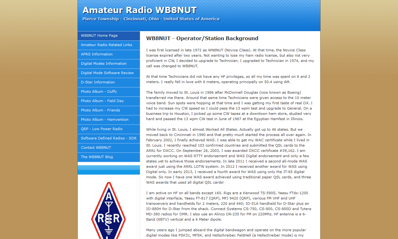 WB8NUT - Ham Radio Stop Amateur Radio Directory